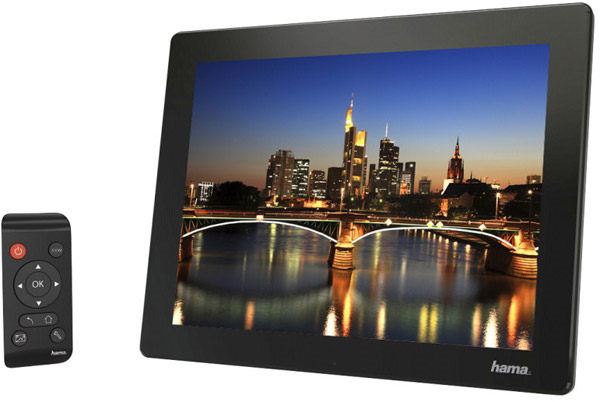 Hama 95295 121slb Digital Photo Frame 12.1'' Slim Acrylic Vesa Black ...