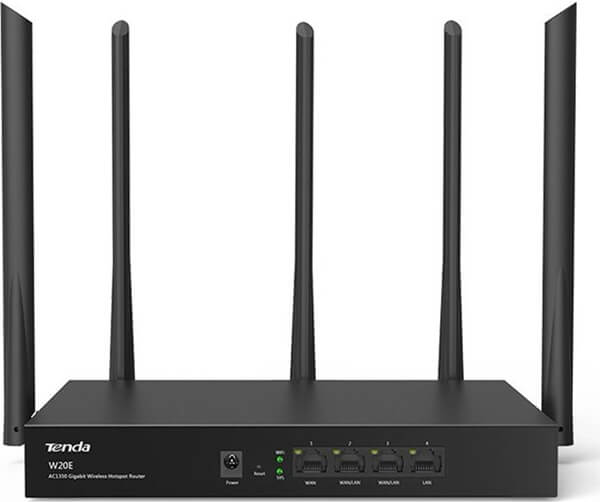Tenda W20e Ac1350 Gigabit Wireless Load Balancer Router - Router (PER ...