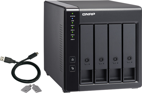 Qnap Tr-004 Direct Attached Storage 4-bay Usb3.2 Type-c - Εξωτερικες ...