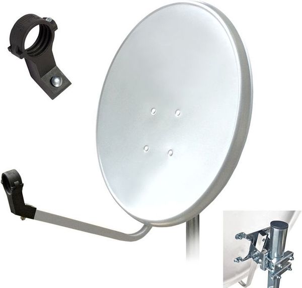 Δουφορικο ΣΕΤ Κατοπτρο 100cm+lnb Single+combo Δεκτης Τ50 - Δορυφορικα ...