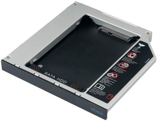 Akasa Ak-oa2sde-bk N.stor 2.5'' Sata Hdd/ssd TO Laptop IDE ODD BAY ...