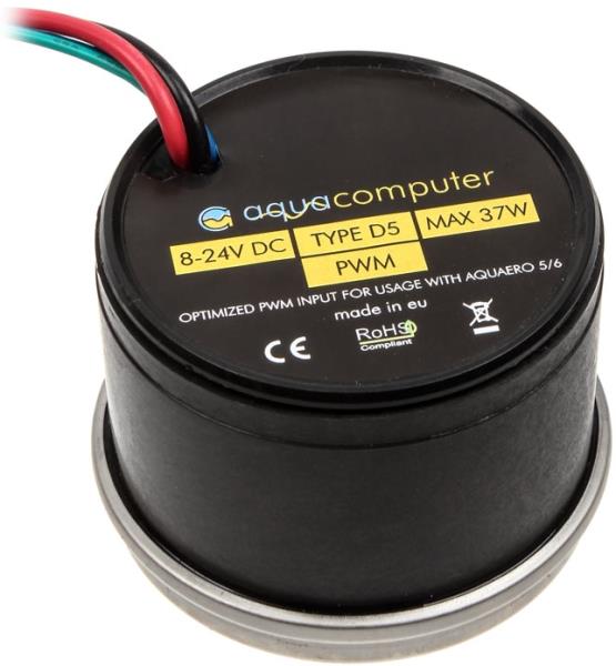 Aqua Computer D5 Pump Motor With PWM Input AND Speed Signal - Υδροψυξη ...