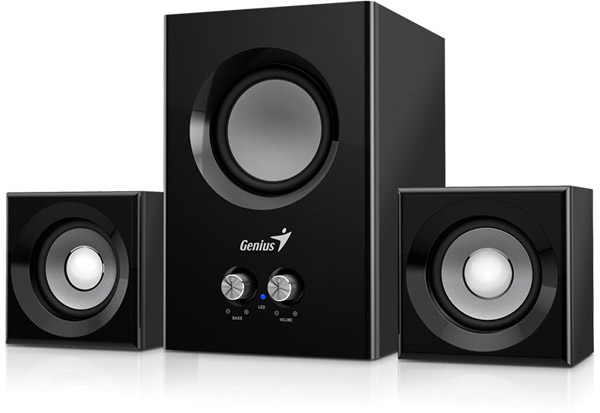 Genius Speaker Sw-2.1 375 BLK 12W - Ηχεια (PER.903467) : e-shop.cy