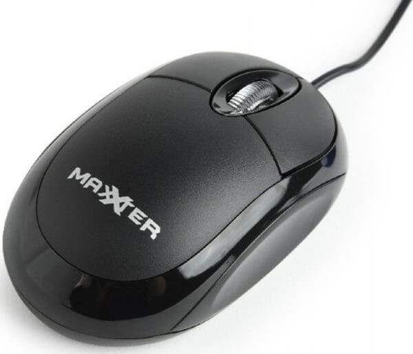 Maxxter Act-mus-u-02 Optical USB Mouse Black - Ποντικια (PER.941771) : e-shop.cy