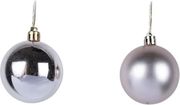 Eurolamp Μπαλα Πλαστικη Σαμπανι Γυαλιστερη ΚΑΙ ΜΑΤ ΣΕΤ 6τμχ 4CM 600 ...