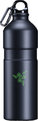 Razer Hydrator Black 750ml Recyclable Aluminum Water Bottle - Lifestyle ...