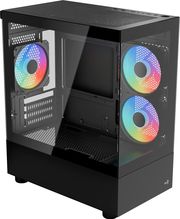 Case Aerocool Viewport Mini G-bk-v2 Mini Tower Tempered Glass Black ...