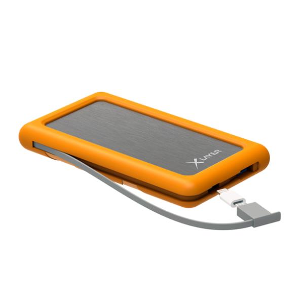 Xlayer Powerbank Plus Outdoor 6000mah Silver/orange - Powerbanks (TEL ...