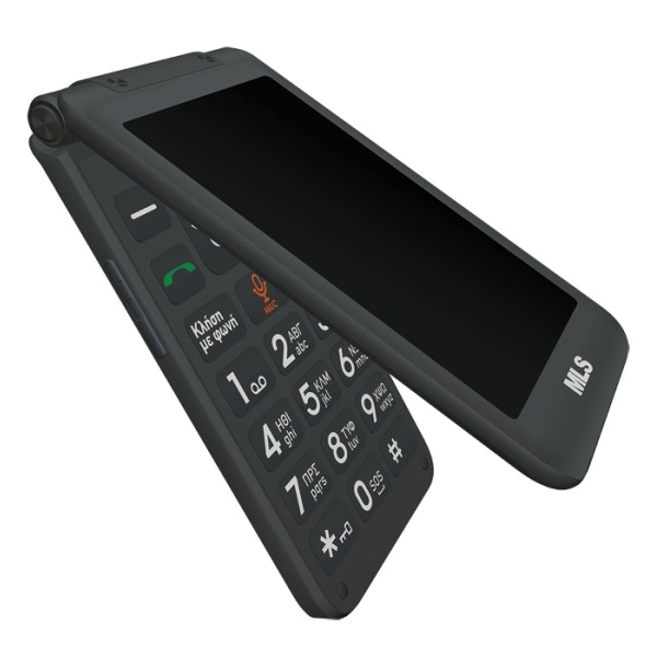 Κινητο MLS Easy Flip 4G Dual SIM Black - Κινητο τηλεφωνο (TEL.090988 ...
