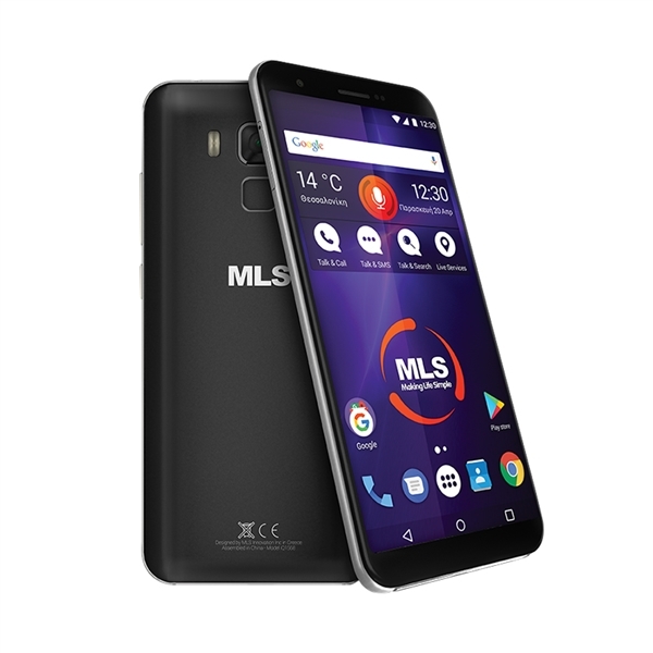 Κινητο MLS Range 16gb 2GB Black - Κινητο τηλεφωνο (TEL.091889) : e-shop.cy