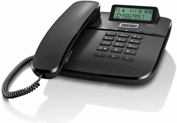 Gigaset Da610 Black - Ενσυρματο τηλεφωνο (TEL.004179) : e-shop.cy