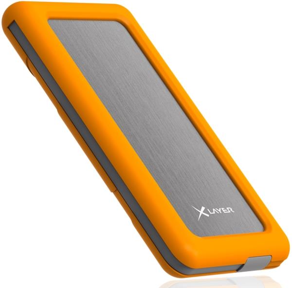 Xlayer Powerbank Plus Outdoor 6000mah Silver/orange - Powerbanks (TEL ...