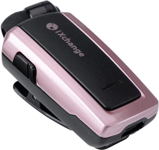 Ixchange Ua25xb Retractable Bluetooth Mini Headset Rose Gold ...