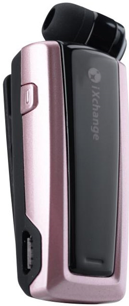 Ixchange Ua24st Retractable Bluetooth Mini Headset Gold Rose ...