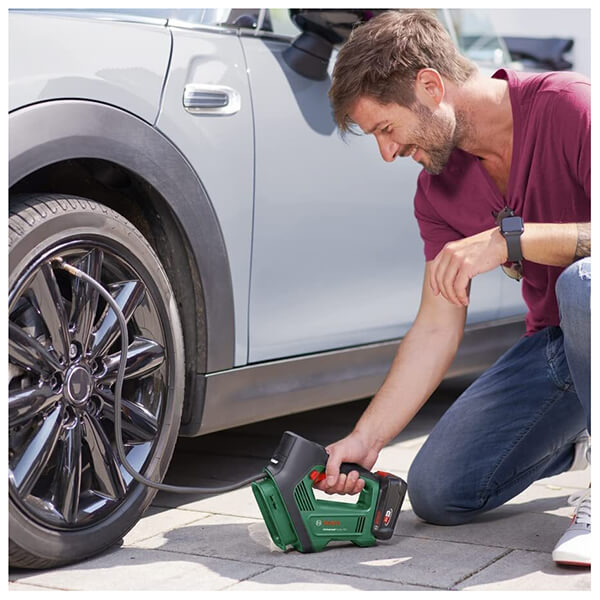 Αεροσυμπιεστης Μπαταριας Bosch 18v Universal Pump 2.5ah Li-ion Set ...