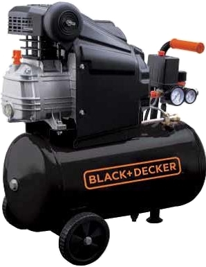 Κομπρεσερ Αερος Ηλεκτρικο Black & Decker 1500watt 2hp 24lt 8 Bar Bd205 ...