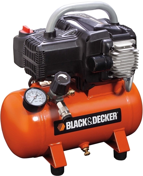 Κομπρεσερ Αερος Μονομπλοκ Black N Decker 1.5hp 8 Bar 6l Bd195/6 ...
