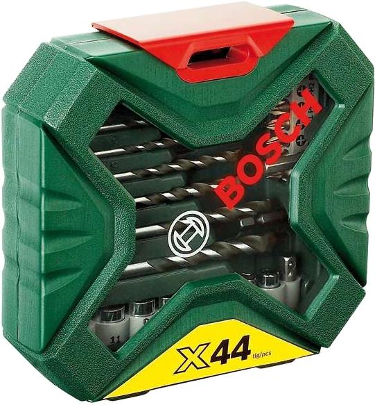 Σετ 44 Τεμαχιων Μυτες + Τρυπανια + Καρυδακια Bosch X-line 2607010609 ...
