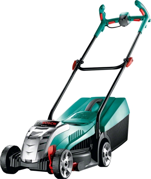 Μηχανη Γκαζον Μπαταριας Bosch Rotak 32 Li-ion 36v 4ah 32cm Ergoflex ...
