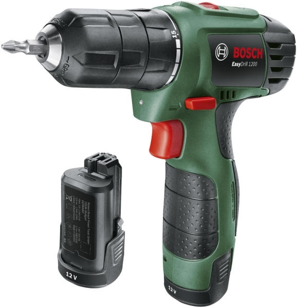 Δραπανοκατσαβιδο Μπαταριας Bosch Easy Drill 1200 12v Li-ion 2χ 1.5ah 2 ...