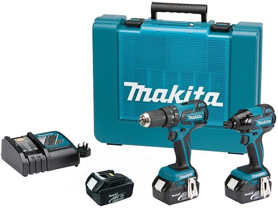 Δραπανοκατσαβιδο Μπαταριας Makita 18v Bhp459 + Παλμικο Κατσαβιδι ...