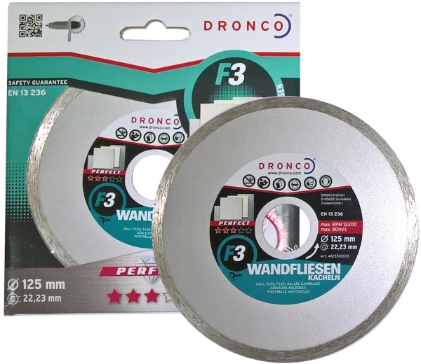 Δισκοι Κοπης Πλακιδιων Dronco Perfect Φ3 125mm - Αναλωσιμα-εξαρτηματα ...