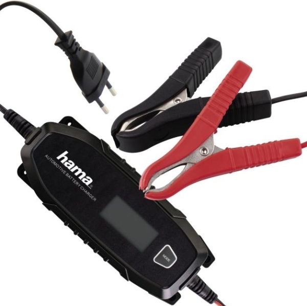Φορτιστης Μπαταριας Αυτοκινητου/μοτοσυκλετασ/σκαφους Hama 136686 12v ...