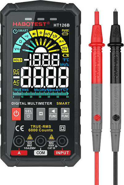 Ψηφιακο Πολυμετρο Habotest Ht126b Digital Universal Multimeter - Οργανα ...