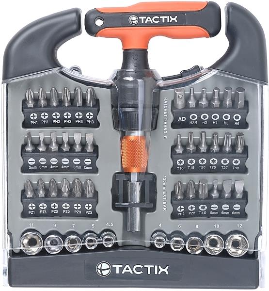 Σετ 48 Τεμ Tactix Κατσαβιδια Τ Μινι + Καστανια Με Μυτες + Καρυδακια ...