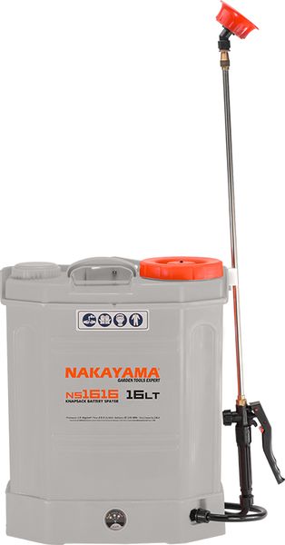 Ψεκαστηρας Πλατης Nakayama Μπαταριας 12v 8ah 16lt - Ποτιστικα (TLS ...