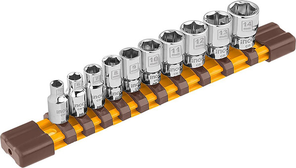 Σετ Καρυδακια 1/4" 10 Τεμ. Ingco Hkts14103 - Κασετινες - σετ (TLS ...