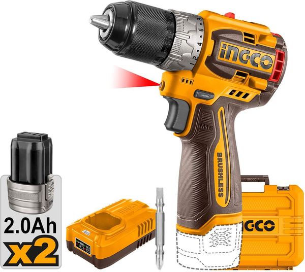 Δραπανοκατσαβιδο Compact Μπαταριας 16v Li-ion 60nm Ingco Cdli16682 ...