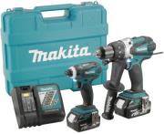 Δραπανοκατσαβιδο Μπαταριας Κρουστικο Makita 18v Dhp458d+παλμικο ...