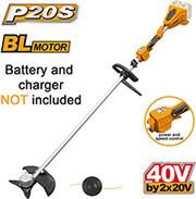 Θαμνοκοπτικο Μηχανημα Μπαταριας 2x20v Li-ion Solo Ingco Cstli20028 ...