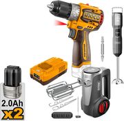 Εργαλεια Μπαταριας 16v Li-ion Σετ 3 Τεμ. Ingco Ckli1638 - Δραπανα ...